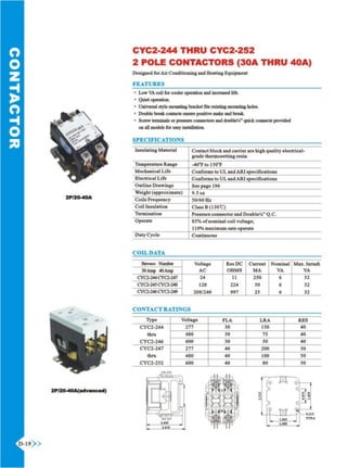 Contactors | PDF