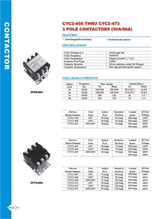 Contactors | PDF