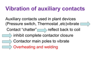 Contactors performance problems and solutions | PPTX | Home Appliances ...