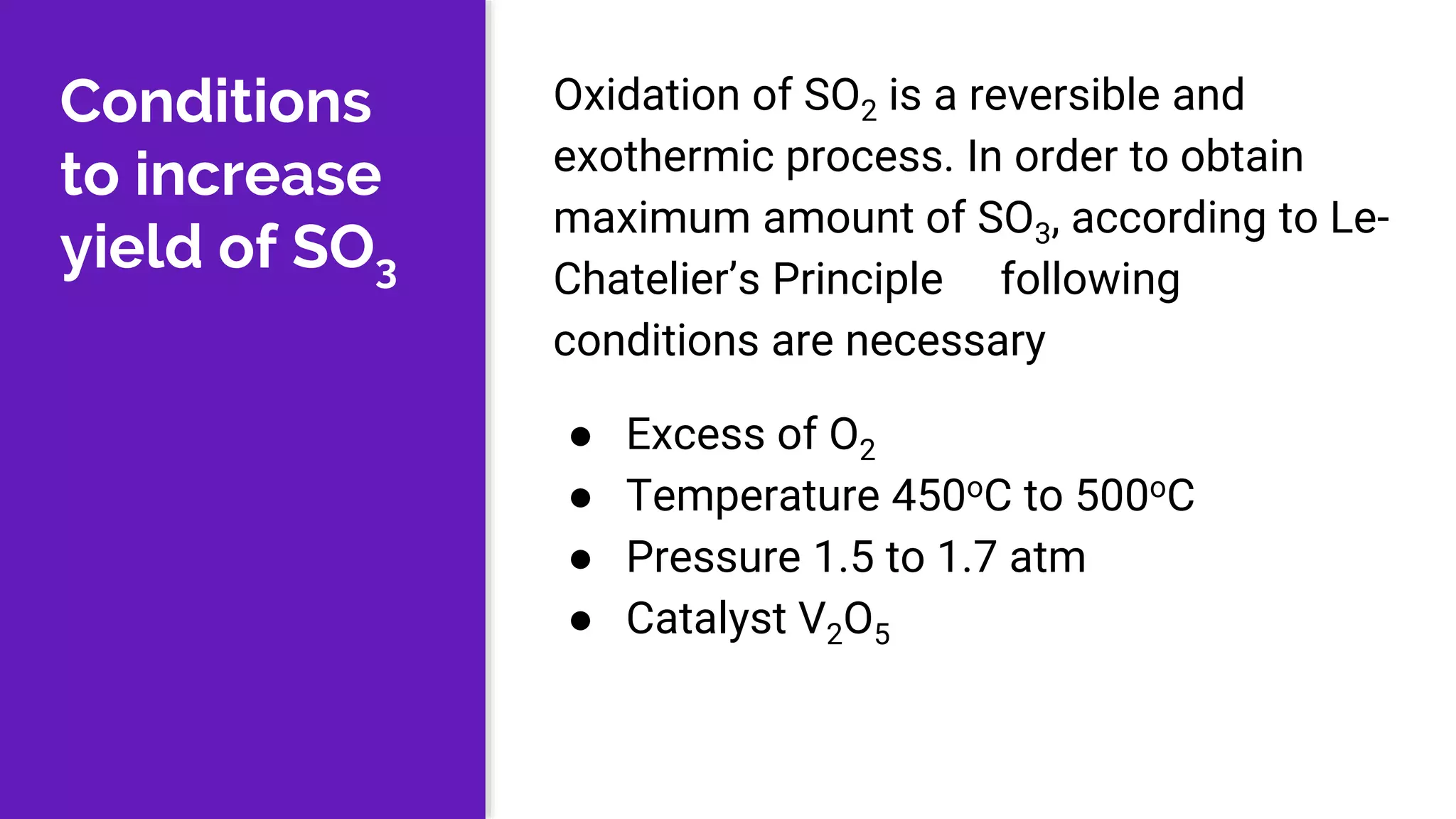 Contact Process | PPTX
