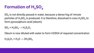 Contact Process | PPTX