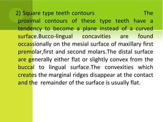 Contacts and contours | PPT