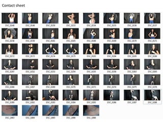 Contact sheet | PPTX