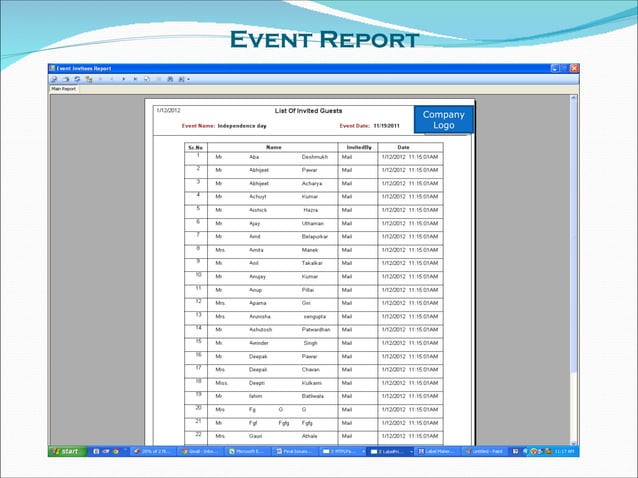 Contacts management system | PPT