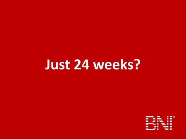 BNI Contact Spheres for the HUB Chapter | PPTX