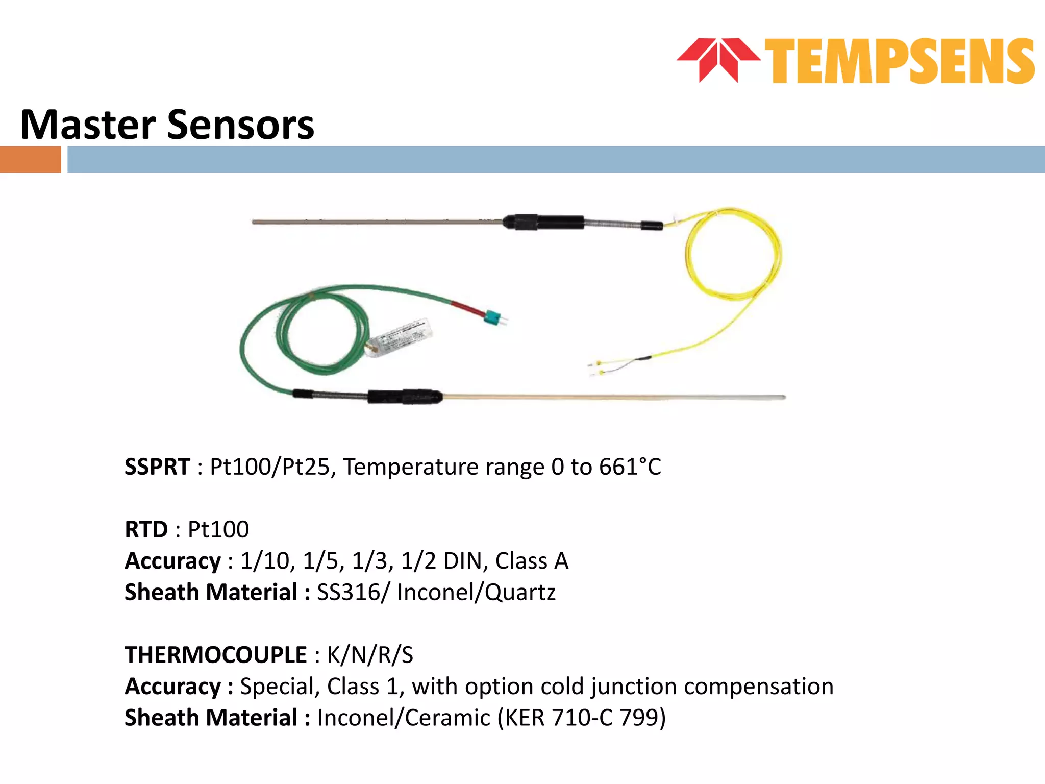 Contact temperature sensor calibration | PPTX