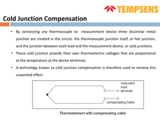 Contact temperature sensor calibration | PPTX