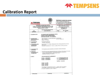 Contact temperature sensor calibration | PPTX