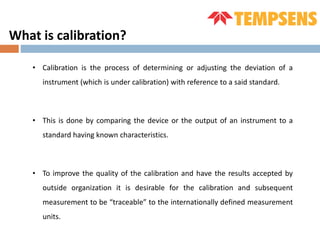 Contact temperature sensor calibration | PPTX