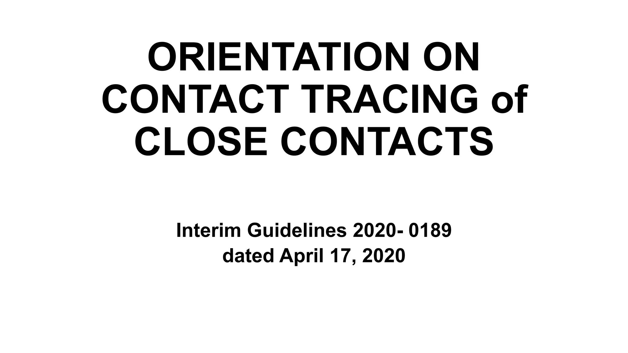 CONTACT TRACING PRESENTATION.pptx