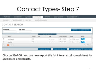 Contact types | PPTX