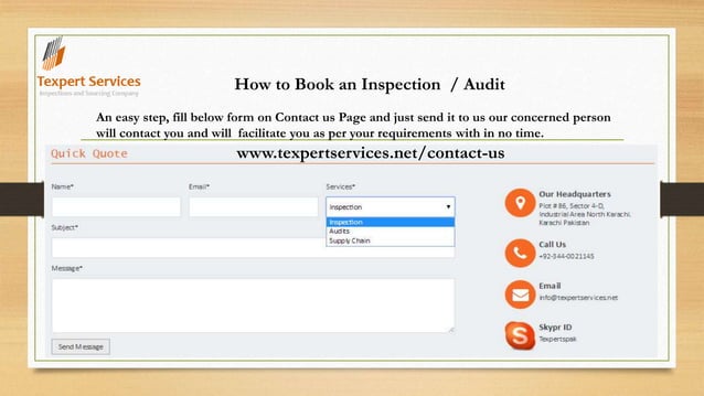 Texperts Services | PPT