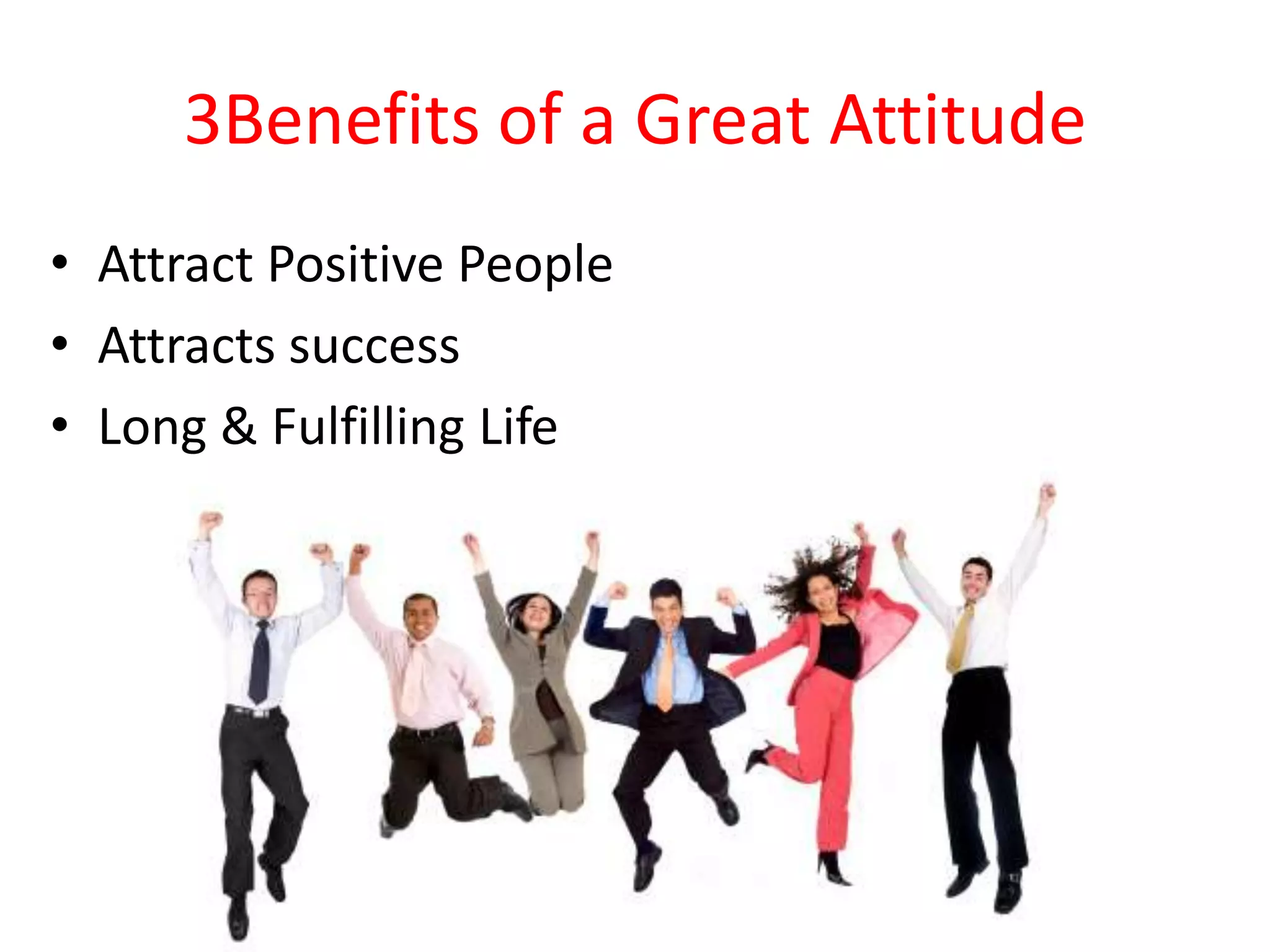 Contagious attitude | PPTX