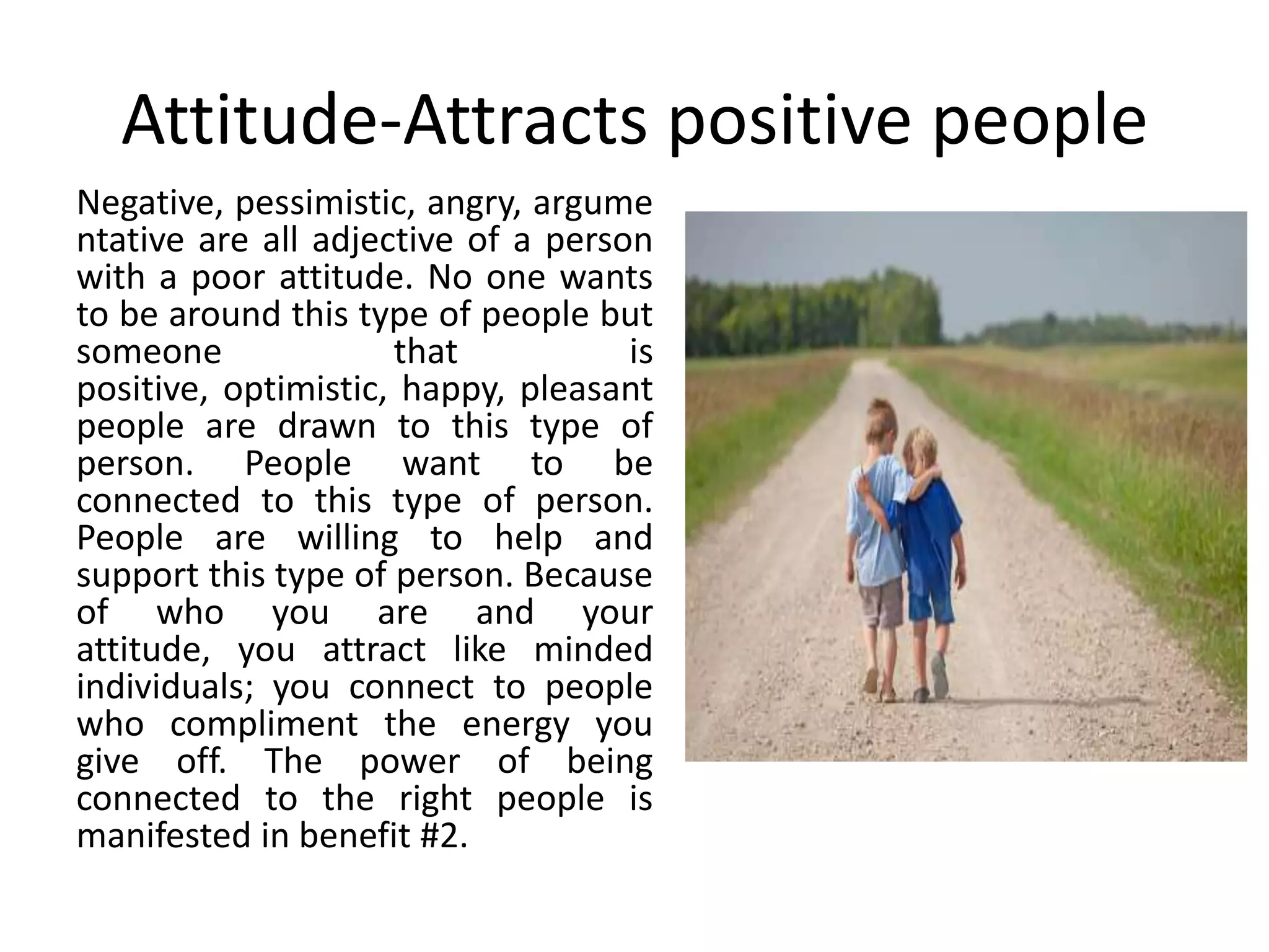 Contagious attitude | PPT