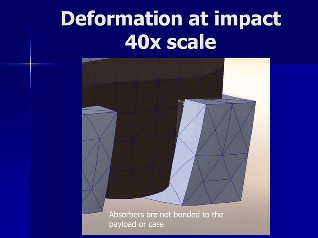 Solidworks drop test simulation of a shipping box | PPTX