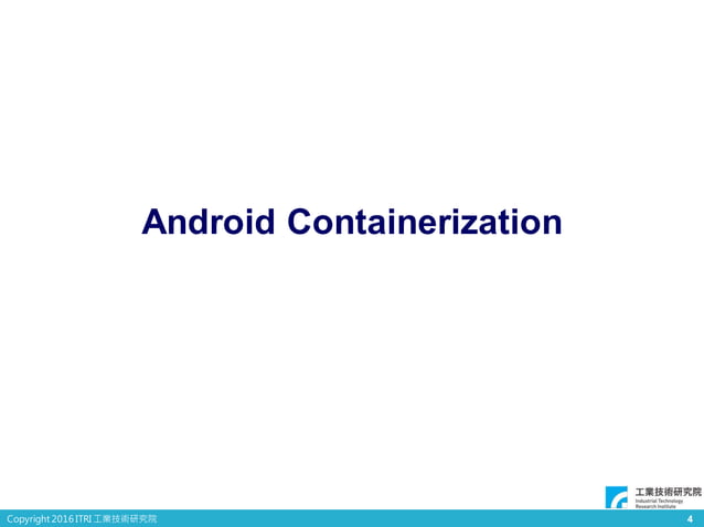 Container based android | PPT | Free Download