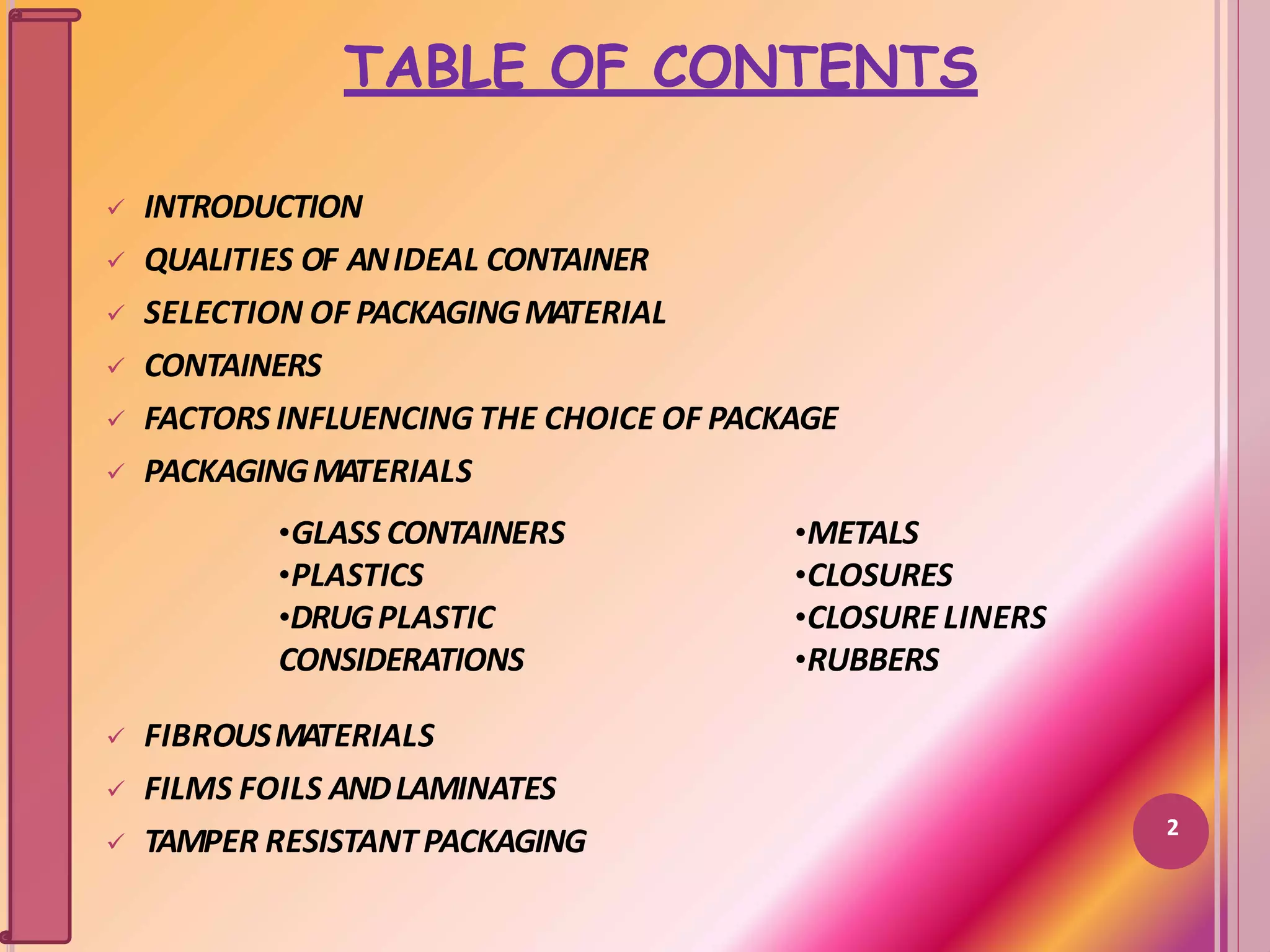 container-n-closure-ppt.pptx | Pharmaceutical Industry | Industries
