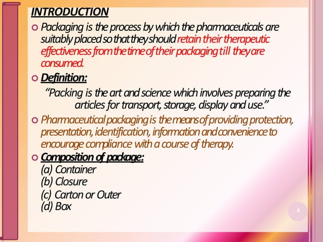 container-n-closure-ppt.pptx | Pharmaceutical Industry | Industries