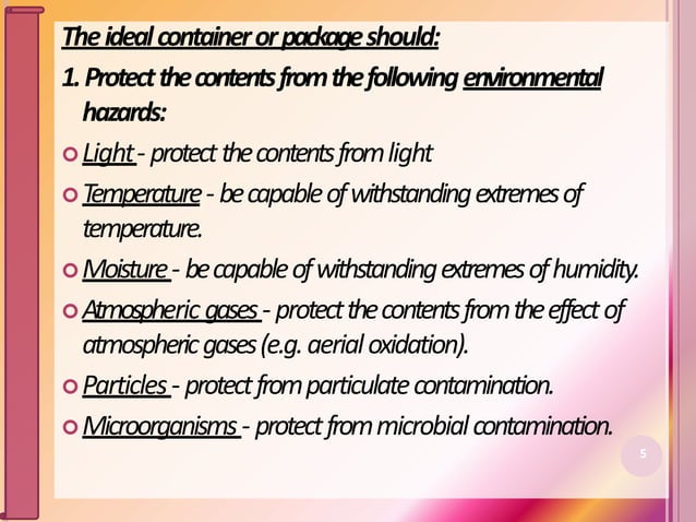 container-n-closure-ppt.pptx | Pharmaceutical Industry | Industries