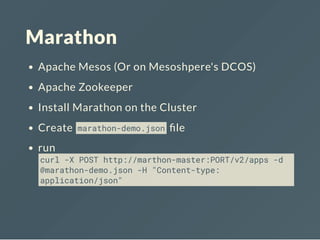 Container (Docker) Orchestration Tools | PPT