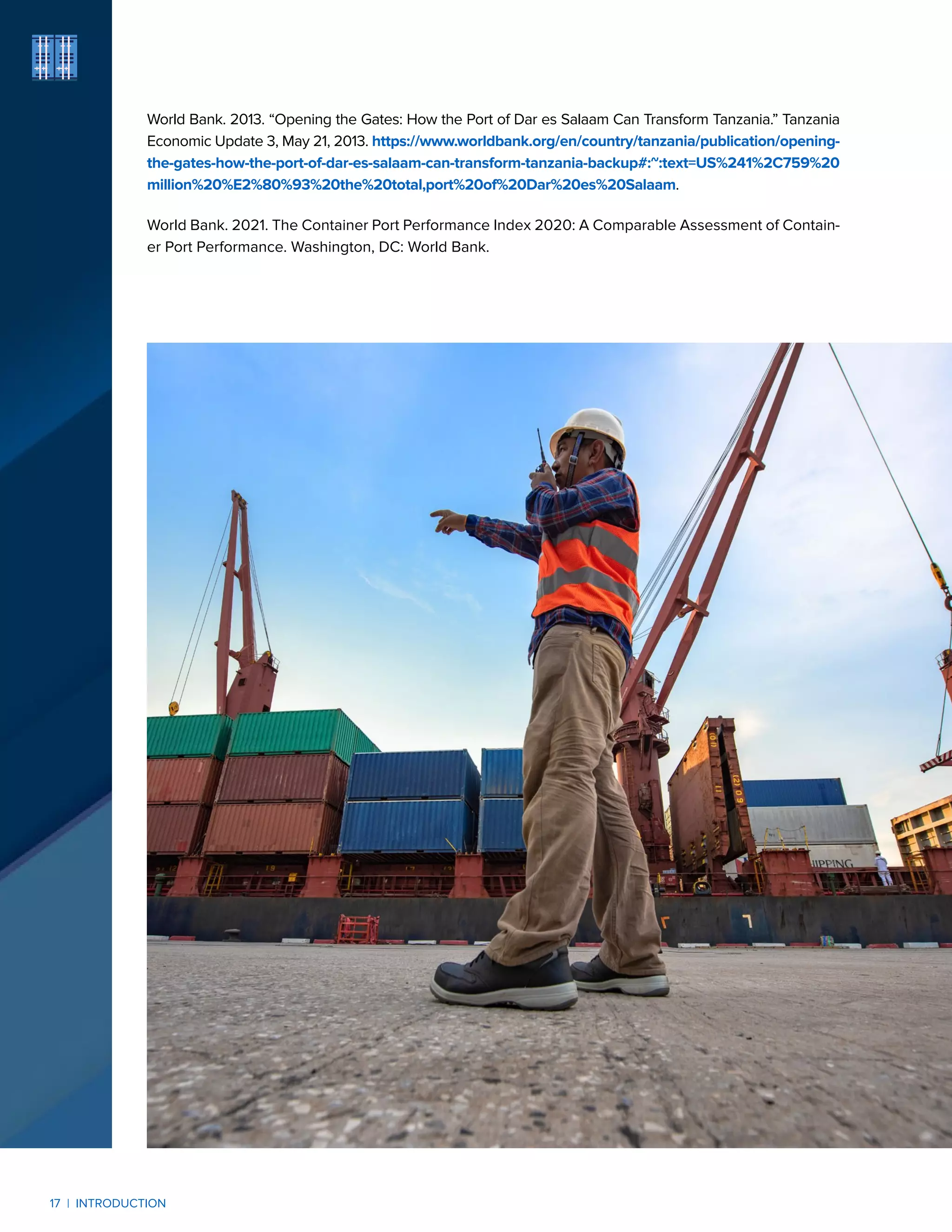 TRANSPORT GLOBAL PRACTICE The Container Port PERFORMANCE INDEX 2021 | PDF