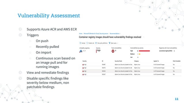 Container Security Using Microsoft Defender | PDF