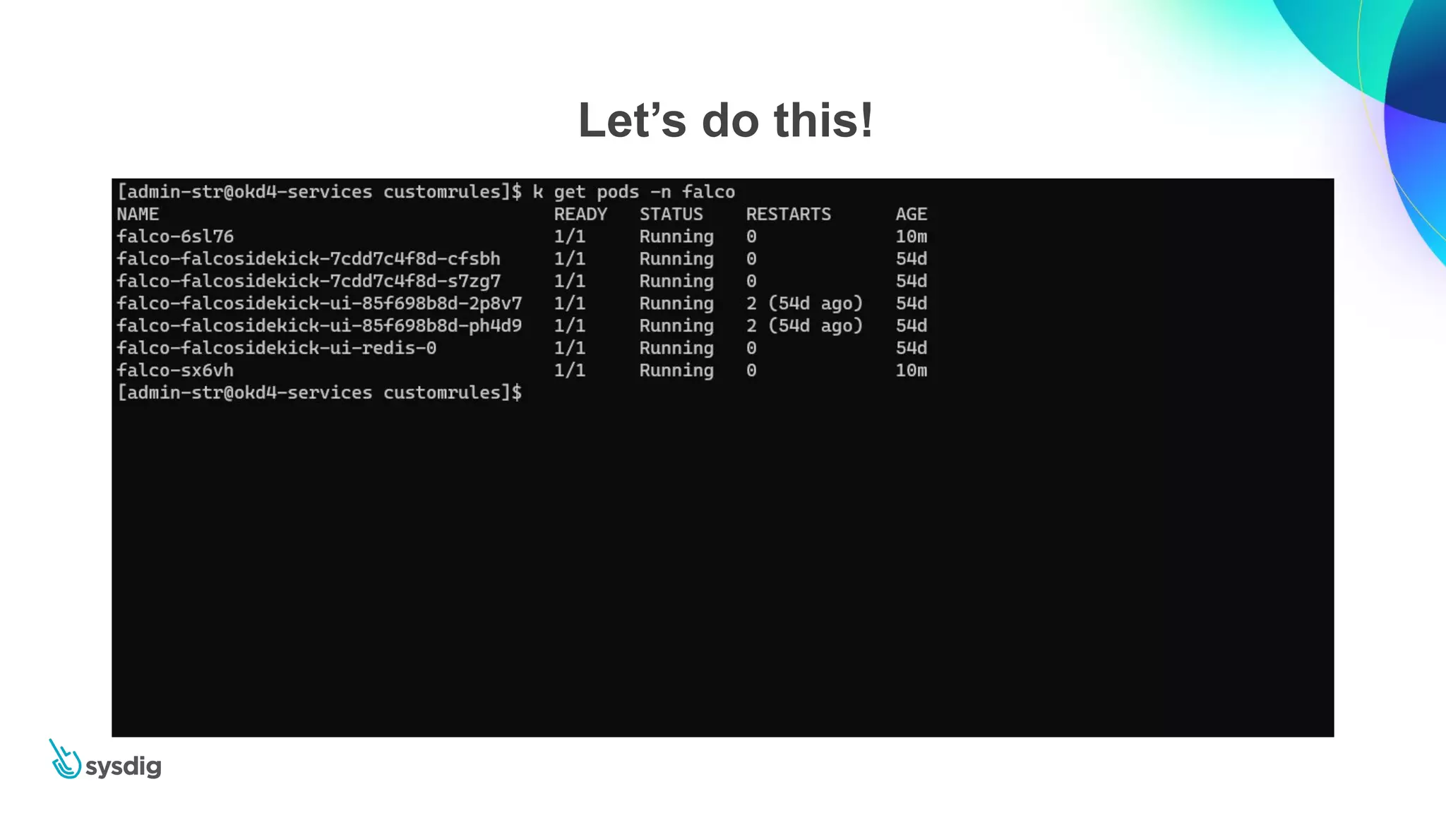 Container Security Lets See Falco And Sysdig In Action By Stefan T