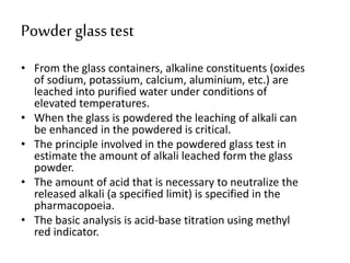 Container and closure for pharmaceutical | PPTX