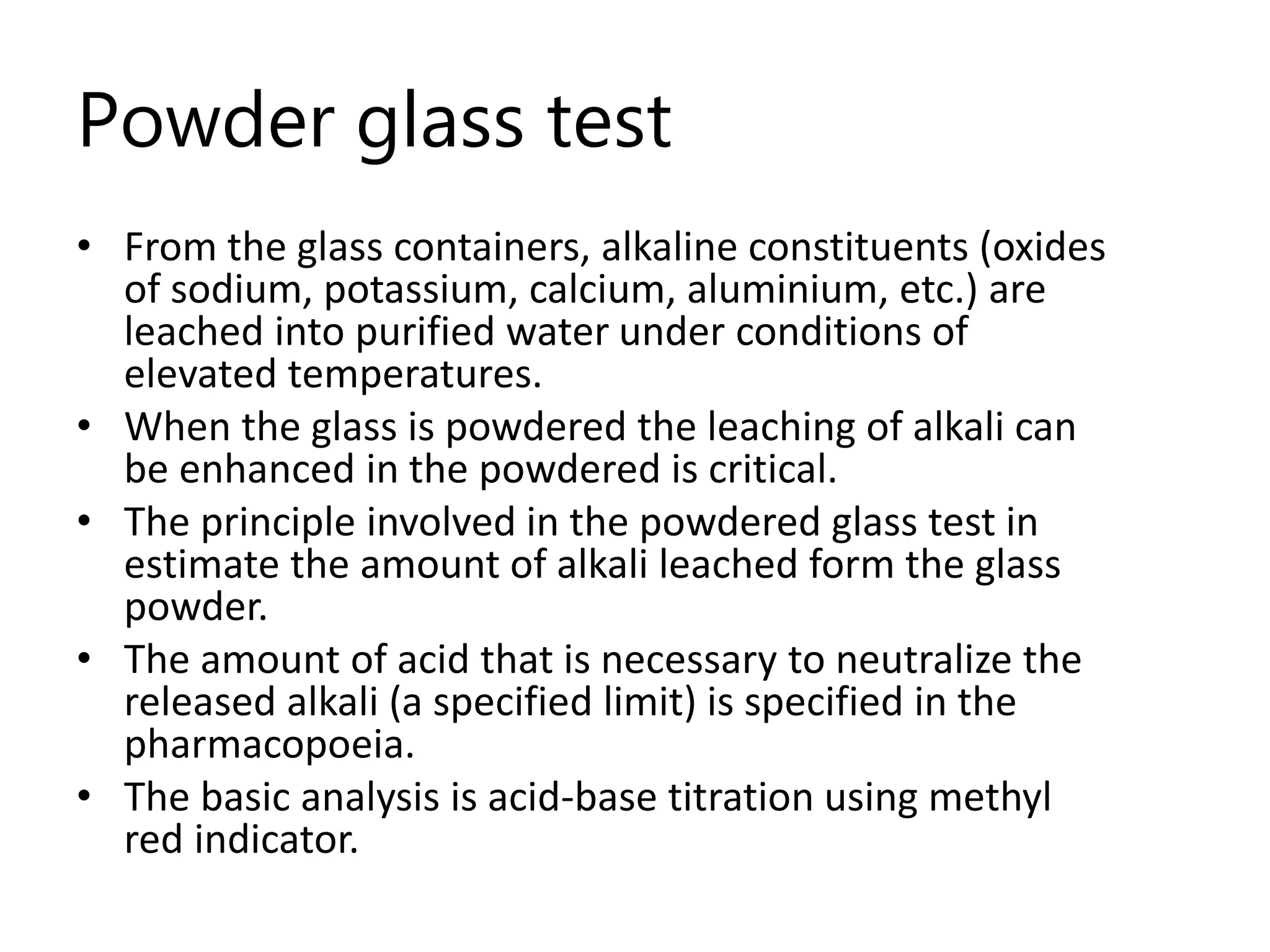 containerandclosureforpharmaceutical.pptx | Chemistry | Science