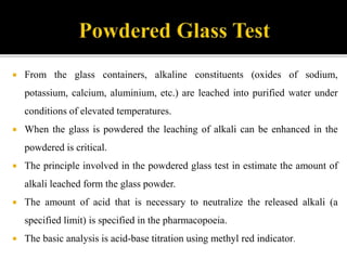 Container and closure (pmt) | PPTX