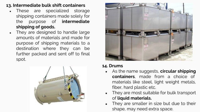 Container and Containerization | PDF | Logistics and Transportation ...