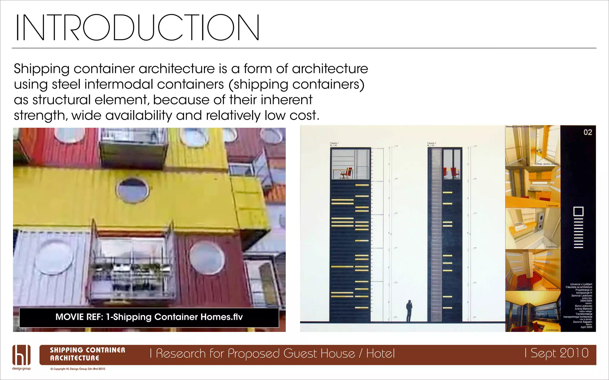 Shipping Container Architecture Research | PDF