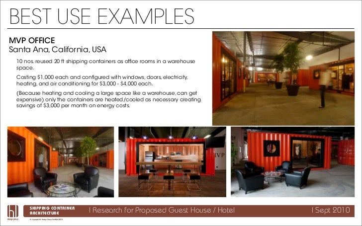 Construction company shipping container project plan example - upflearn