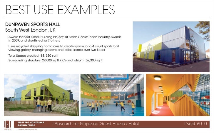 Construction company shipping container project plan example - upflearn