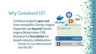 The state of containerd | PPT