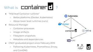 [KubeCon EU 2020] containerd Deep Dive | PDF | Cloud Computing | Internet