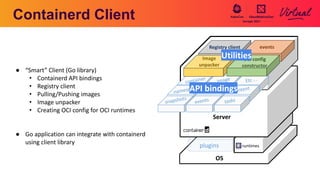 [KubeCon EU 2021] Introduction and Deep Dive Into Containerd | PDF ...