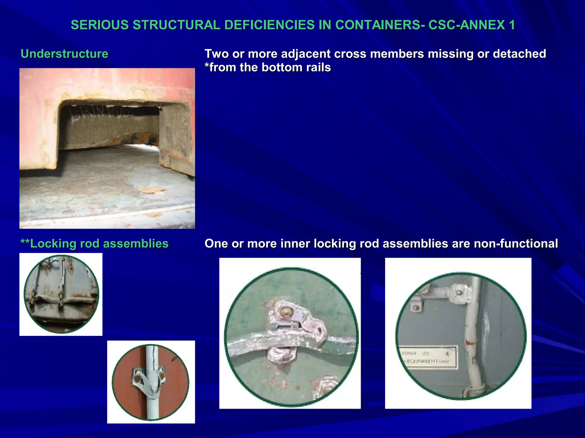 Container damages | PPT