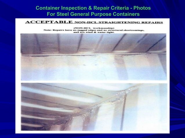 Container damages | PPT