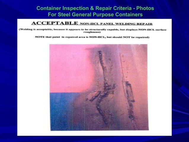 Container damages | PPT