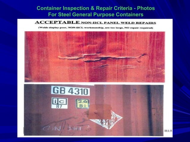 Container damages | PPT