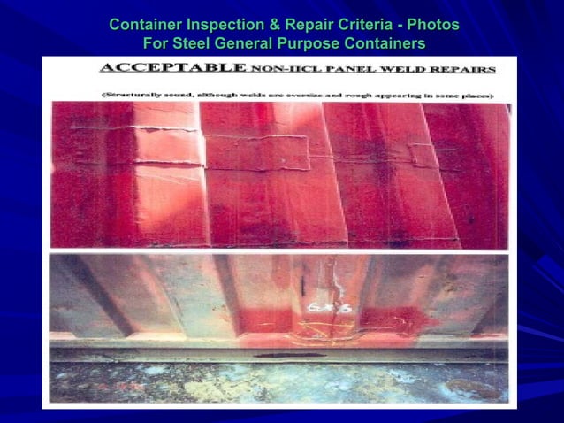 Container damages | PPT