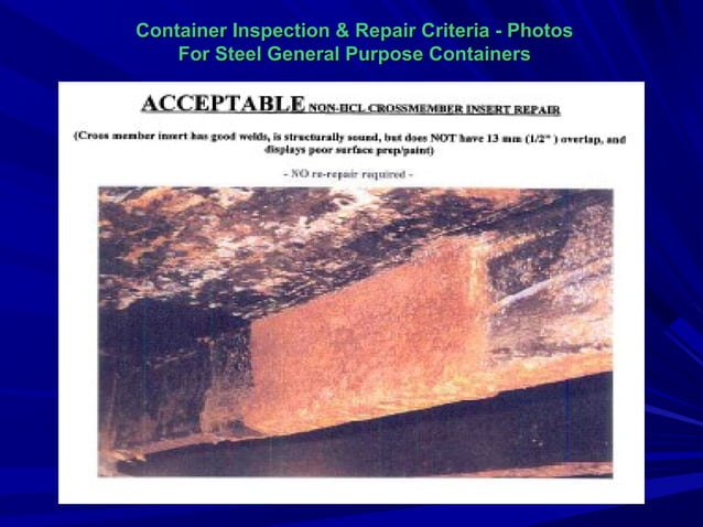 Container damages | PPT