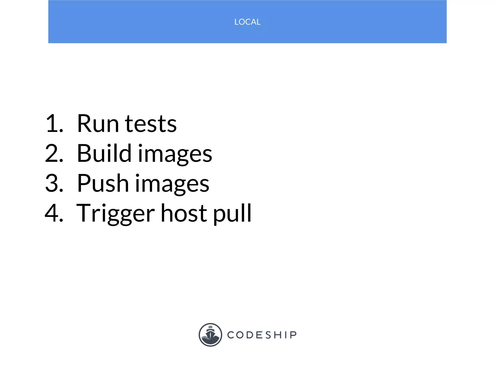 ContainerDays Boston 2015: "Continuous Delivery with Containers" (Nick ...