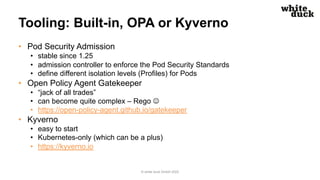 How to Prevent Your Kubernetes Cluster From Being Hacked | PDF
