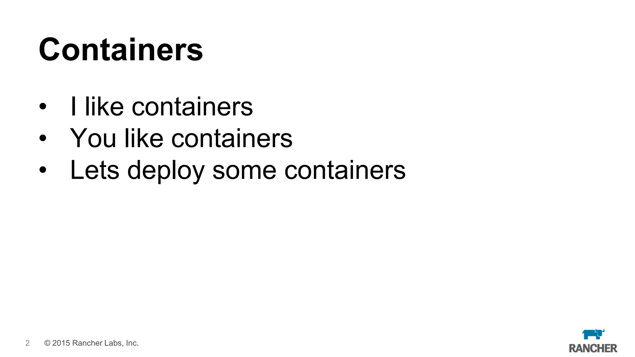 Containerdays Nyc 2015 Container Orchestration Compared Kubernetes And Docker Compose