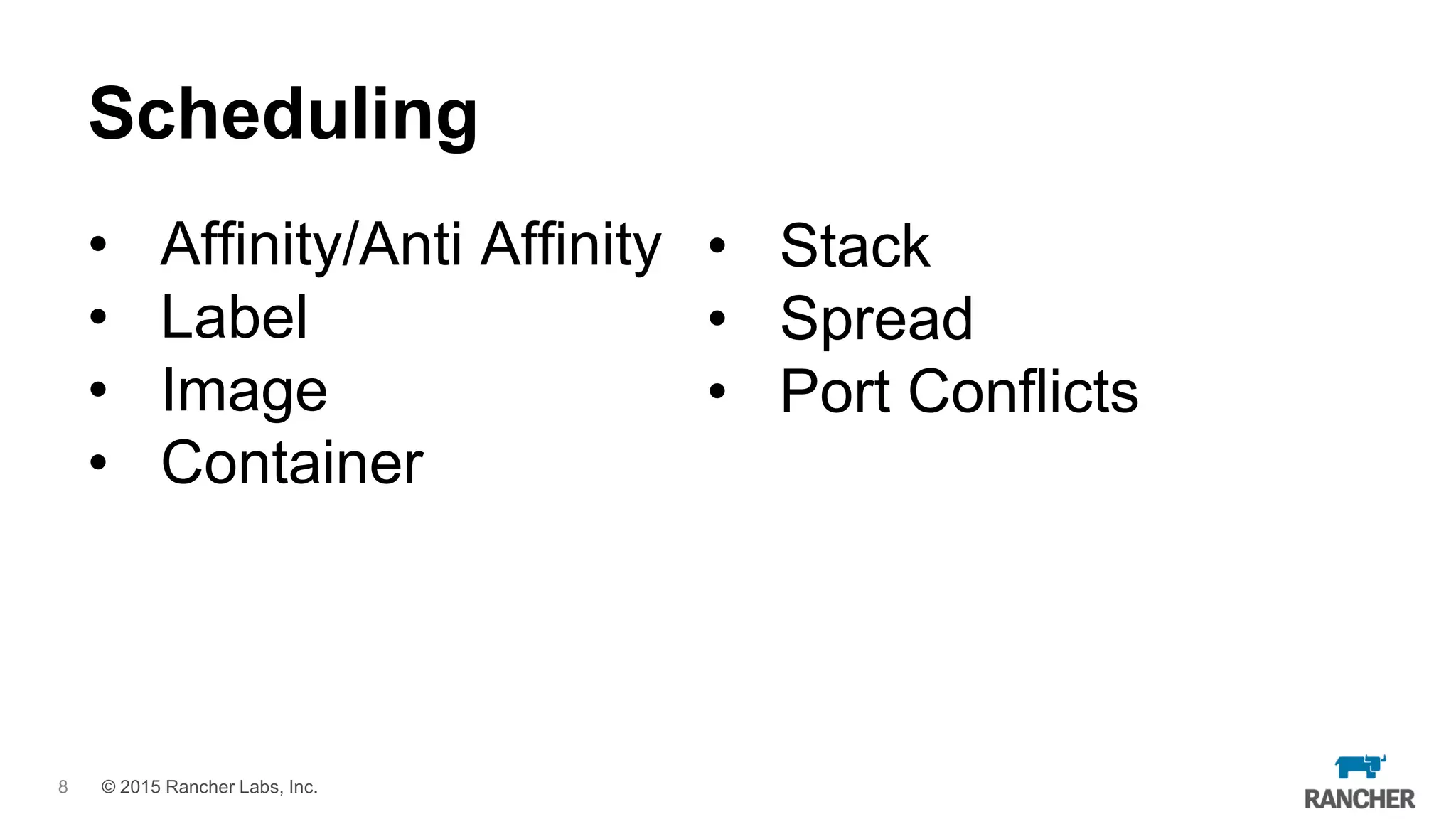 ContainerDays NYC 2015: "Container Orchestration Compared: Kubernetes ...