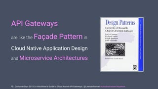 A Hitchhiker's Guide to Cloud Native API Gateways | PDF
