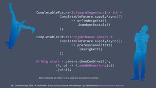 A Hitchhiker's Guide to Cloud Native API Gateways | PDF