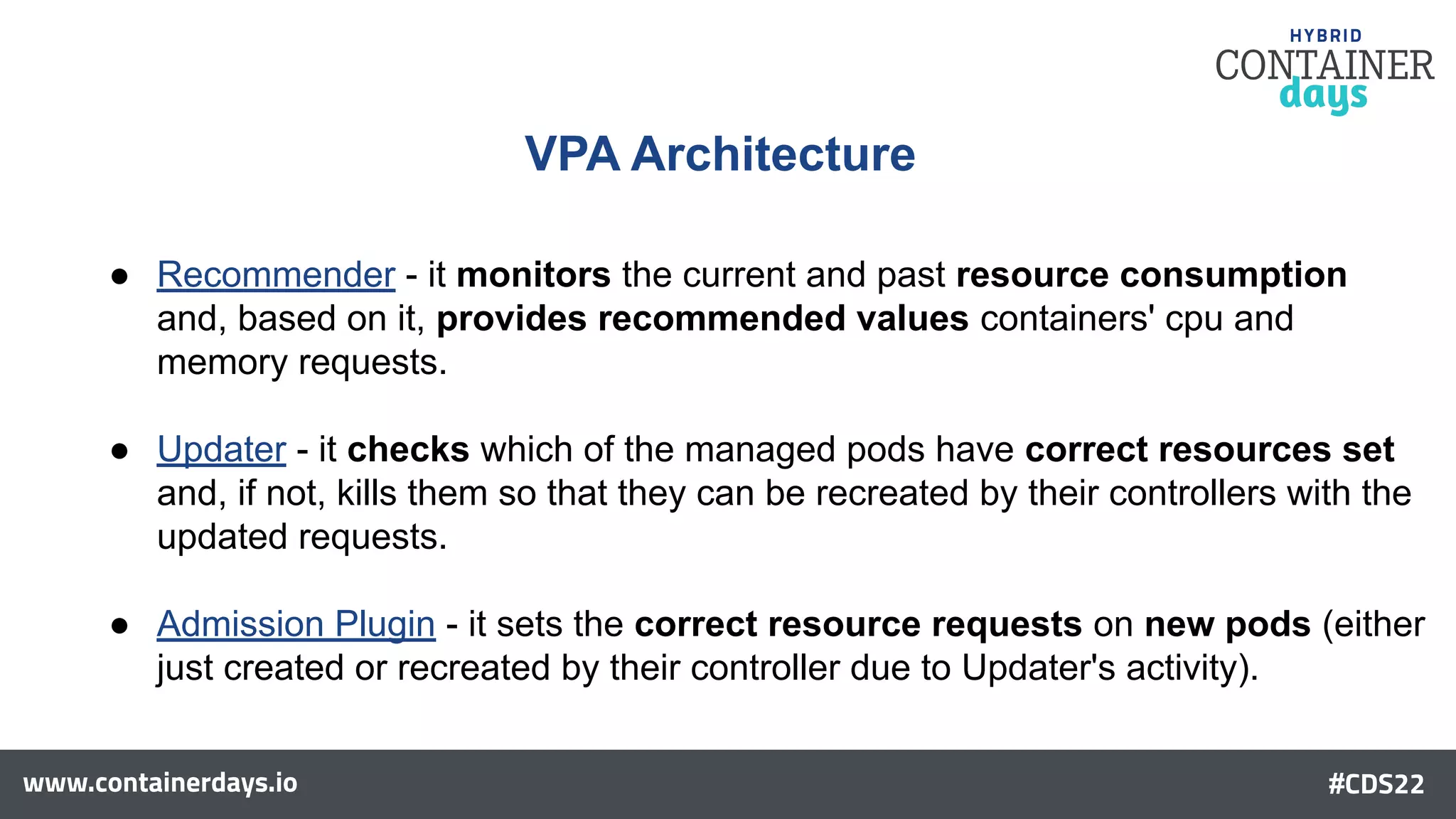 Container Days 22 Predictive Autoscaling Patterns With Kubernetespdf